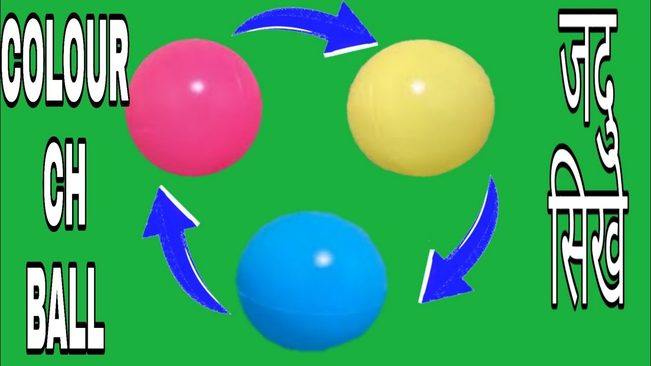 #176magictrick - Colour Changing Ball MAGIC (Tutorial) - YouTube