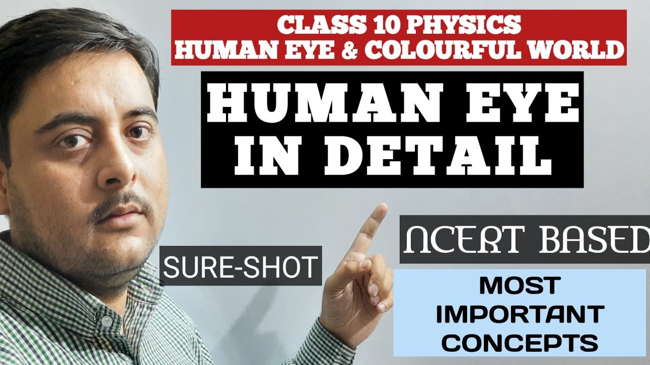 Class 8 Human Eye || Human Eye and the Colourful World || Explanation ...