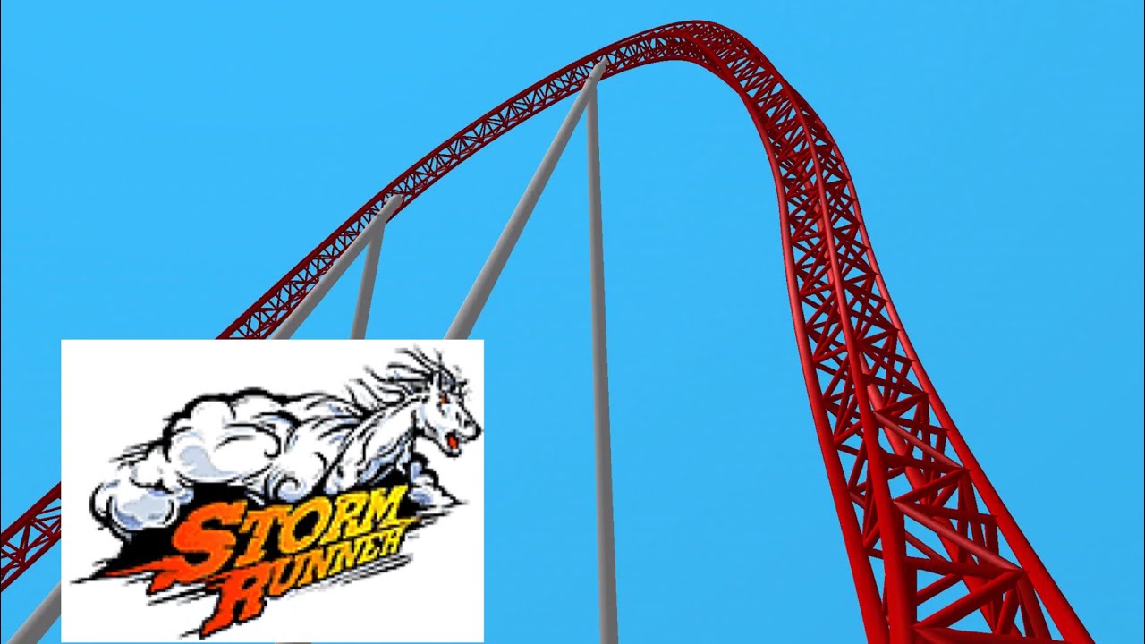 Storm Runner Recreation in Ultimate Coaster 2 - YouTube
