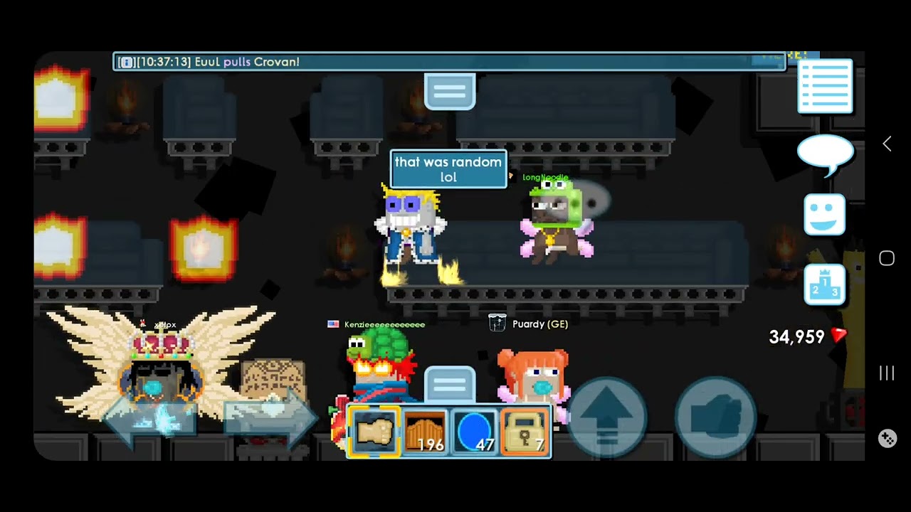 WE MET A MODERATOR IN GROWTOPIA!!! - YouTube