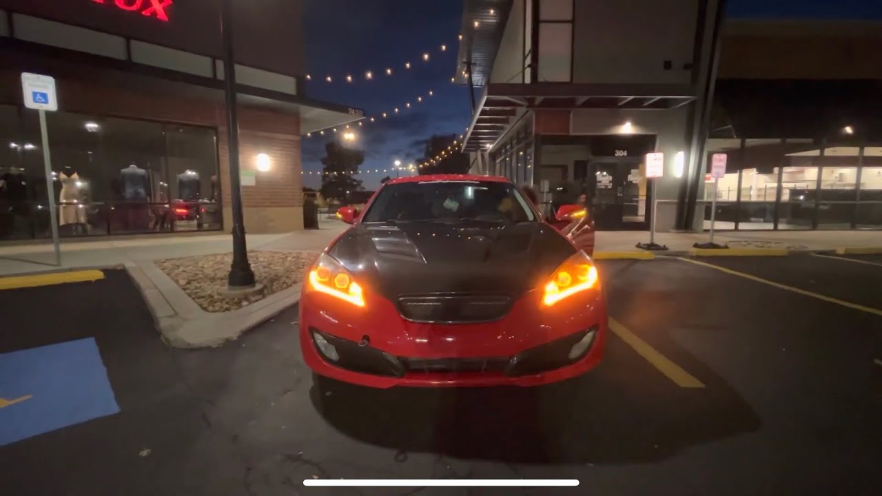 Carbon Fiber BK1 Genesis Coupe Walk around - YouTube
