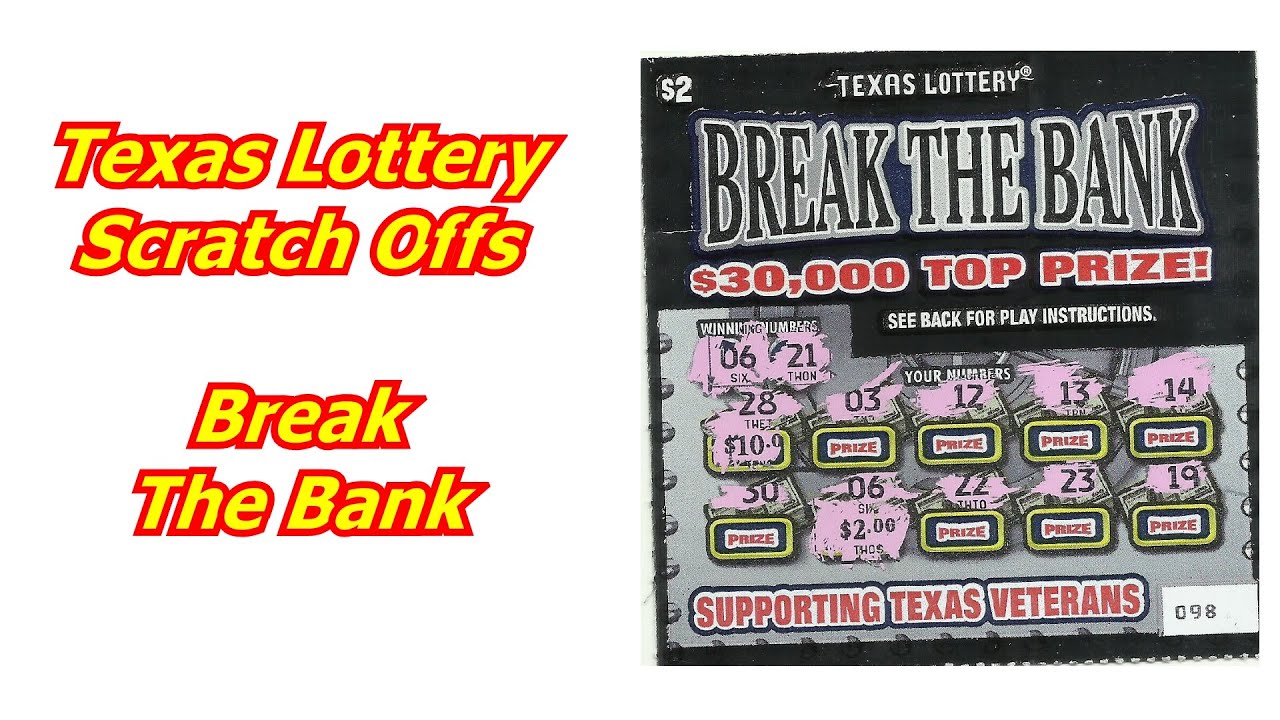 Texas Lottery Scratch Off $2 Break The Bank 5 Tickets Did I Win? - YouTube