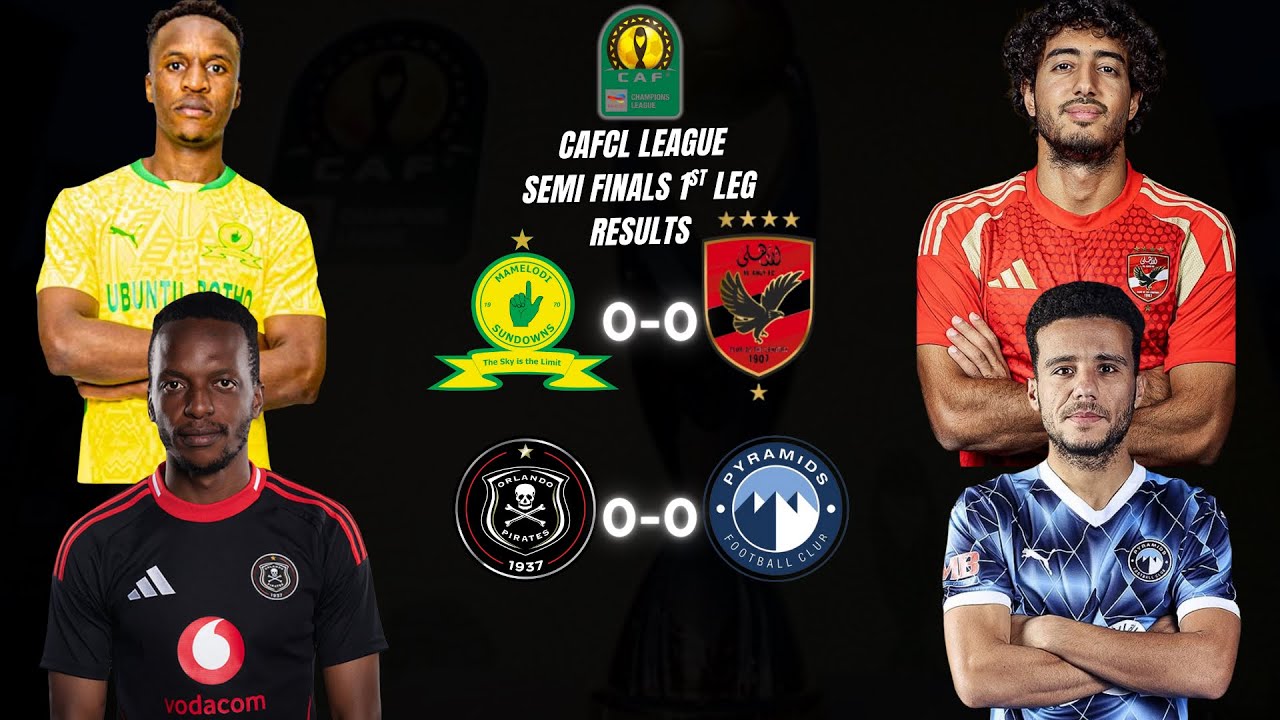 Match Review: Orlando Pirates vs Pyramids & Sundowns vs Al Ahly | Thami ...