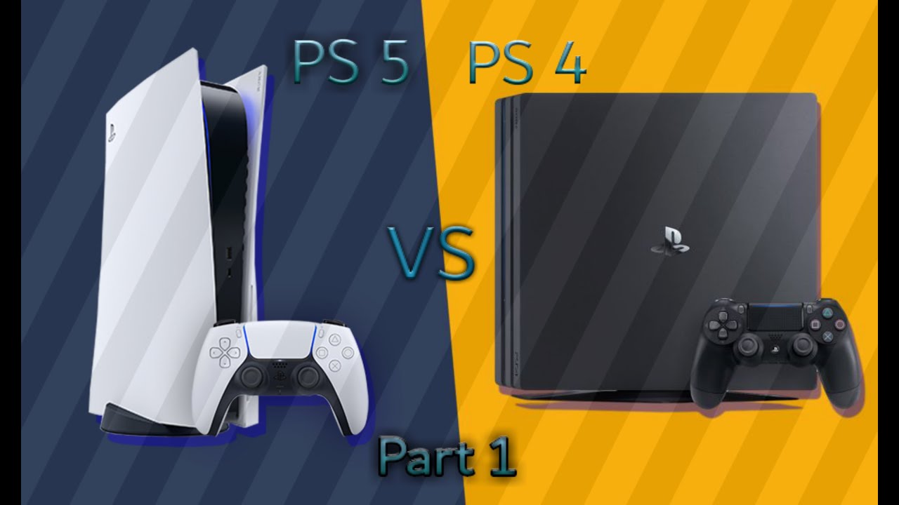 PlayStation 5 vs PlayStation 4 - YouTube