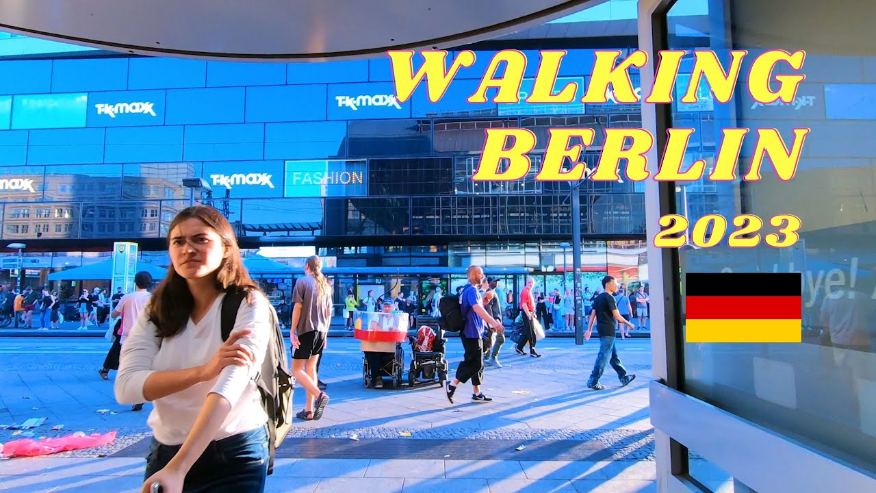 Walking in ** BERLIN Alexanderplatz ** - 4K Walking Tour Berlin ...