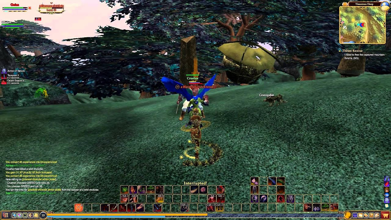 EverQuest 2 - Timorous Deep - Urg Drom - Throm Rescue - Level 17 - YouTube