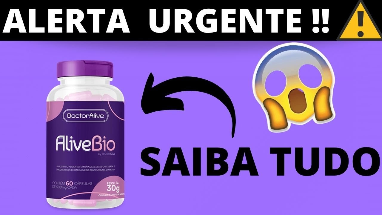 Alive Bio Funciona ? Alive Bio Funciona Mesmo? Alive Bio Onde Comprar ...