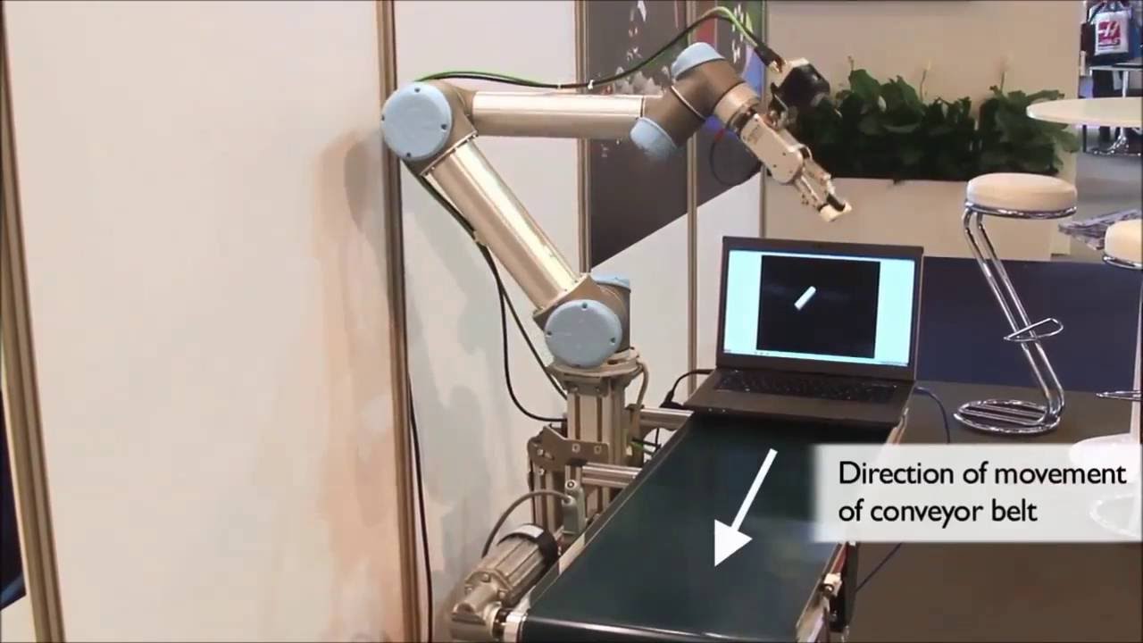 VISOR talks to a Universal Robot - YouTube