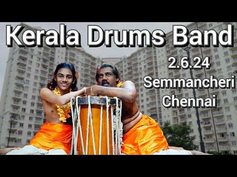 Chenda melam Kerala music band Chanda drums rhythm Shinkari Shingari ...