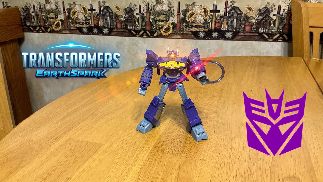 Transformers Earthspark Shockwave Review - YouTube