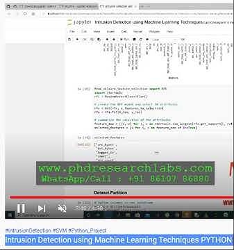 Intrusion Detection using Machine Learning Techniques PYTHON PROJECT - YouTube