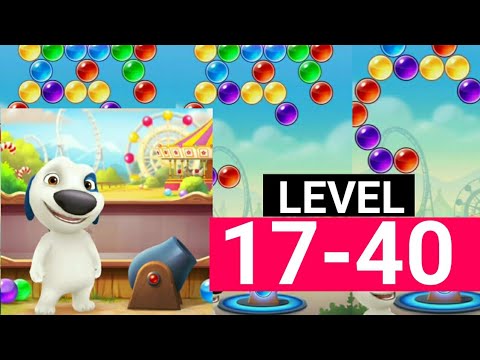 Talking Tom Bubble Shooter Gameplay Part #2 Level 17-40 (Android/iOS ...