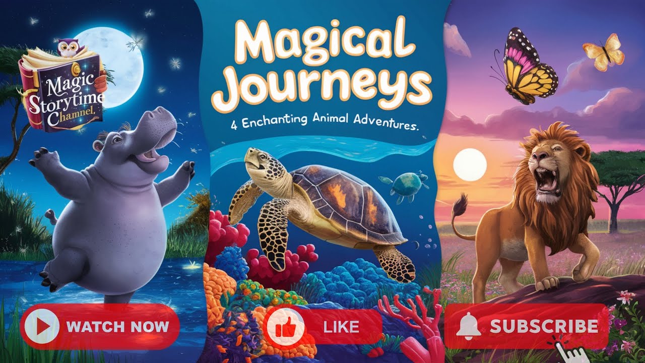 Magical Journeys: 4 Enchanting Animal Adventures - YouTube