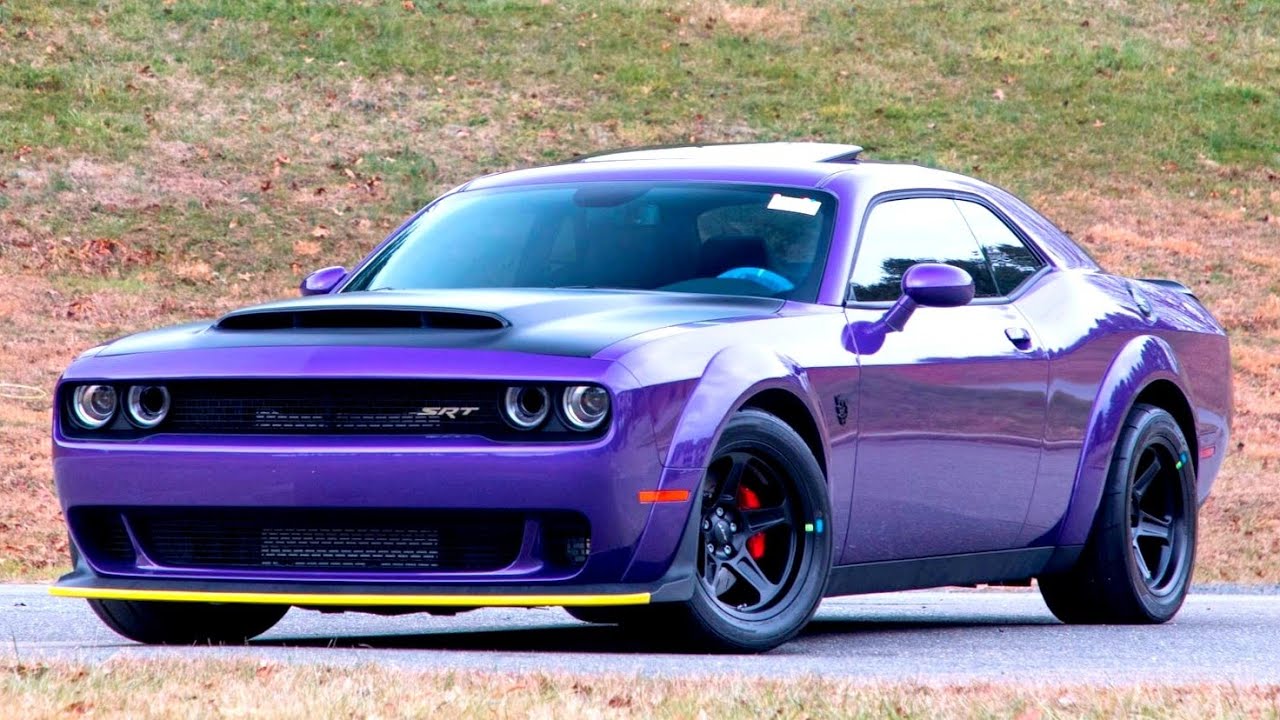 DODGE Challenger 2018 SRT Demon V8 6.2L (Solido 1:43) - YouTube