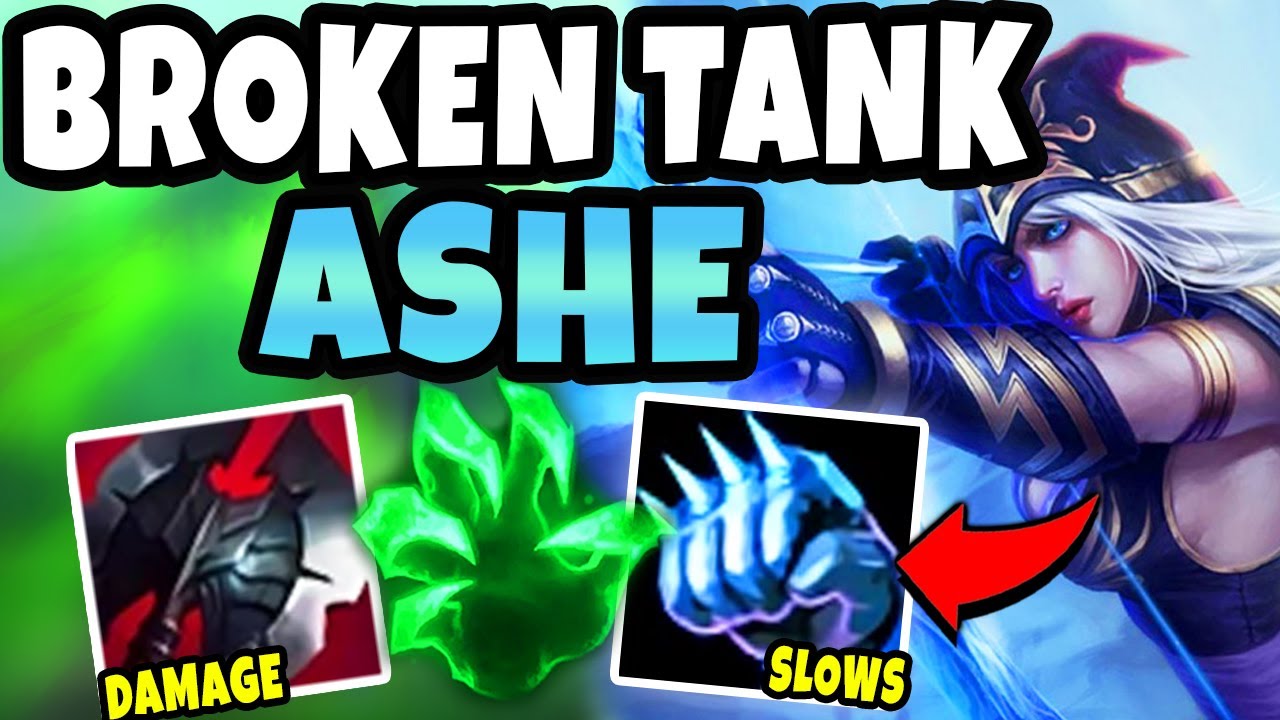 *BUFFED* TANK ASHE TOP IS A BROKEN LANE BULLY! (PERMASLOW) League of ...