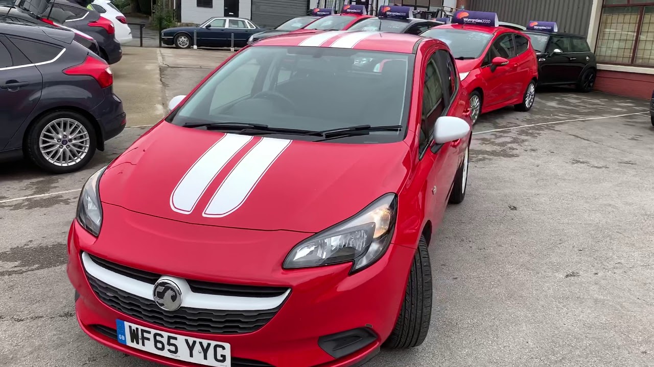 Corsa sting red - YouTube