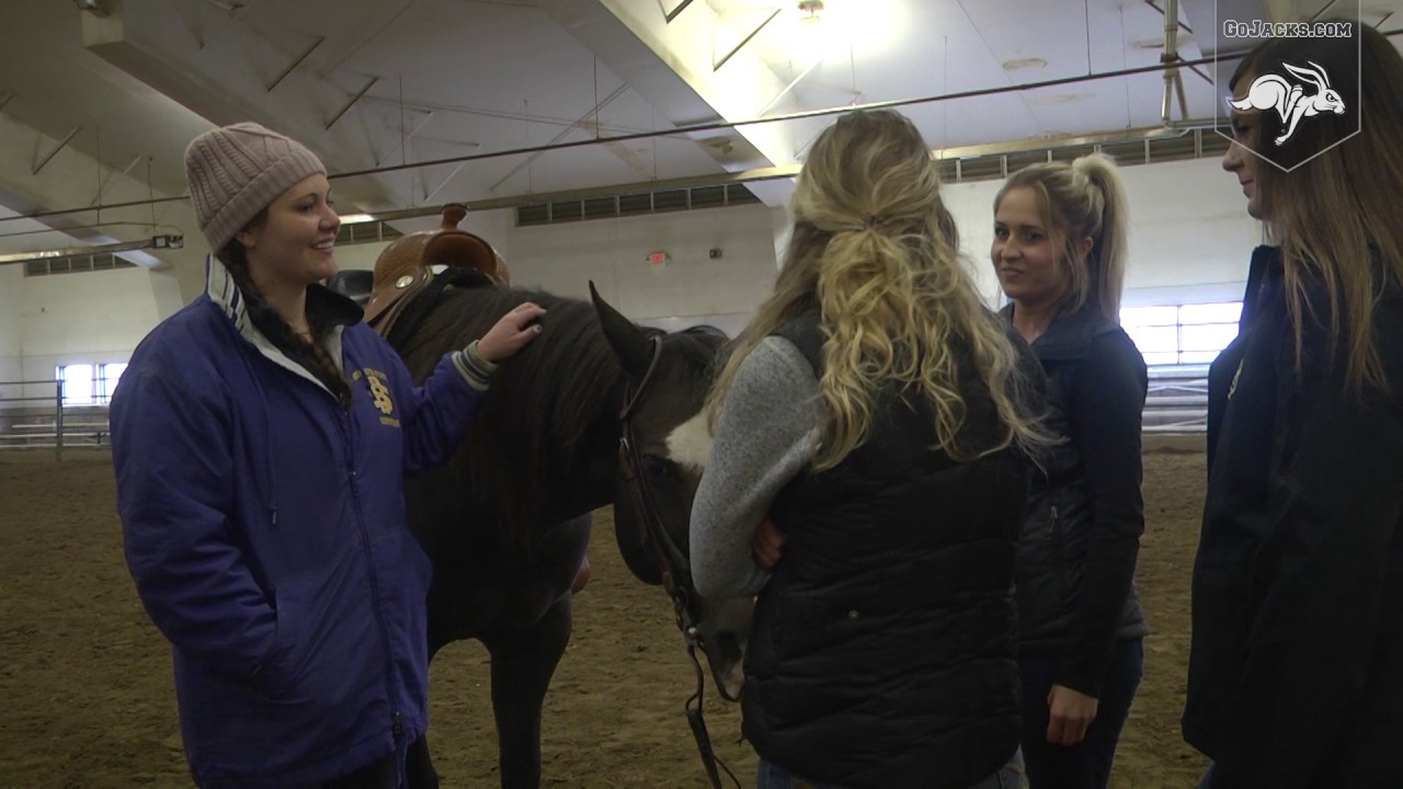 Student-Athletes Try Equestrian (04.27.2017) - YouTube