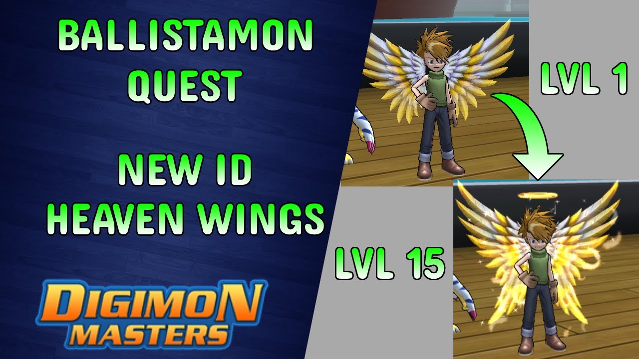 Digimon Masters New Heaven Wings Wing ID New Seadon Pass Ballistamon ...