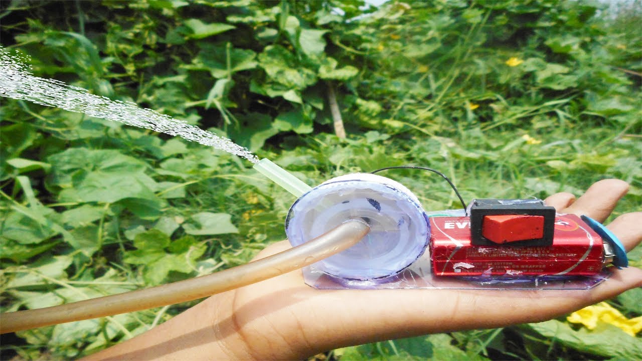 How to make water pump at Home - YouTube