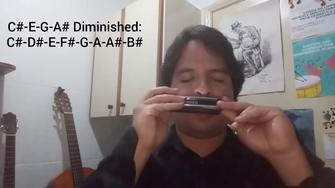 Chromatic Harmonica Lesson - Diminished Scales - YouTube