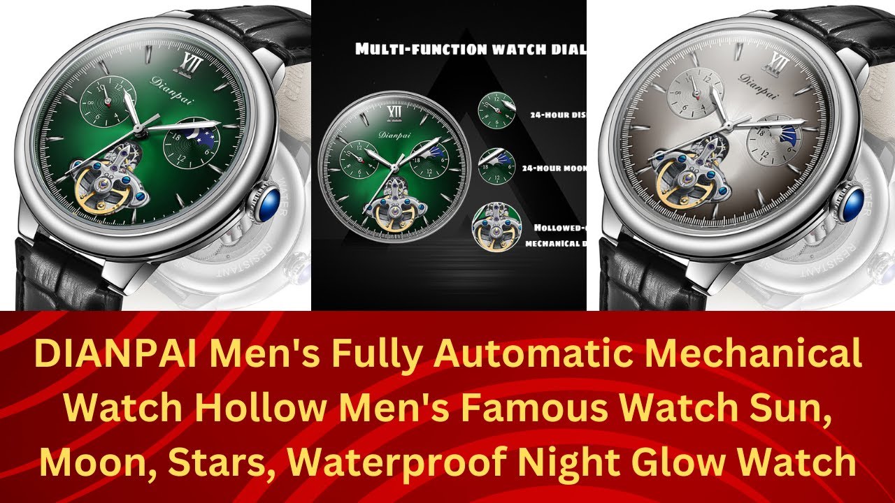Aliexpress DIANPAI Men's Fully Automatic Mechanical Watch Hollow Men's ...
