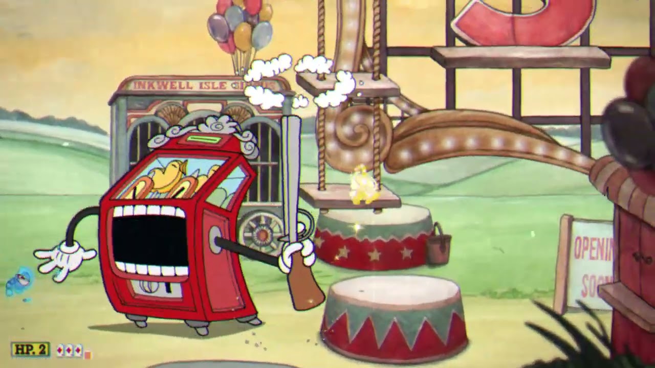 Cuphead Run n Gun Funfair Fever P Rank - YouTube