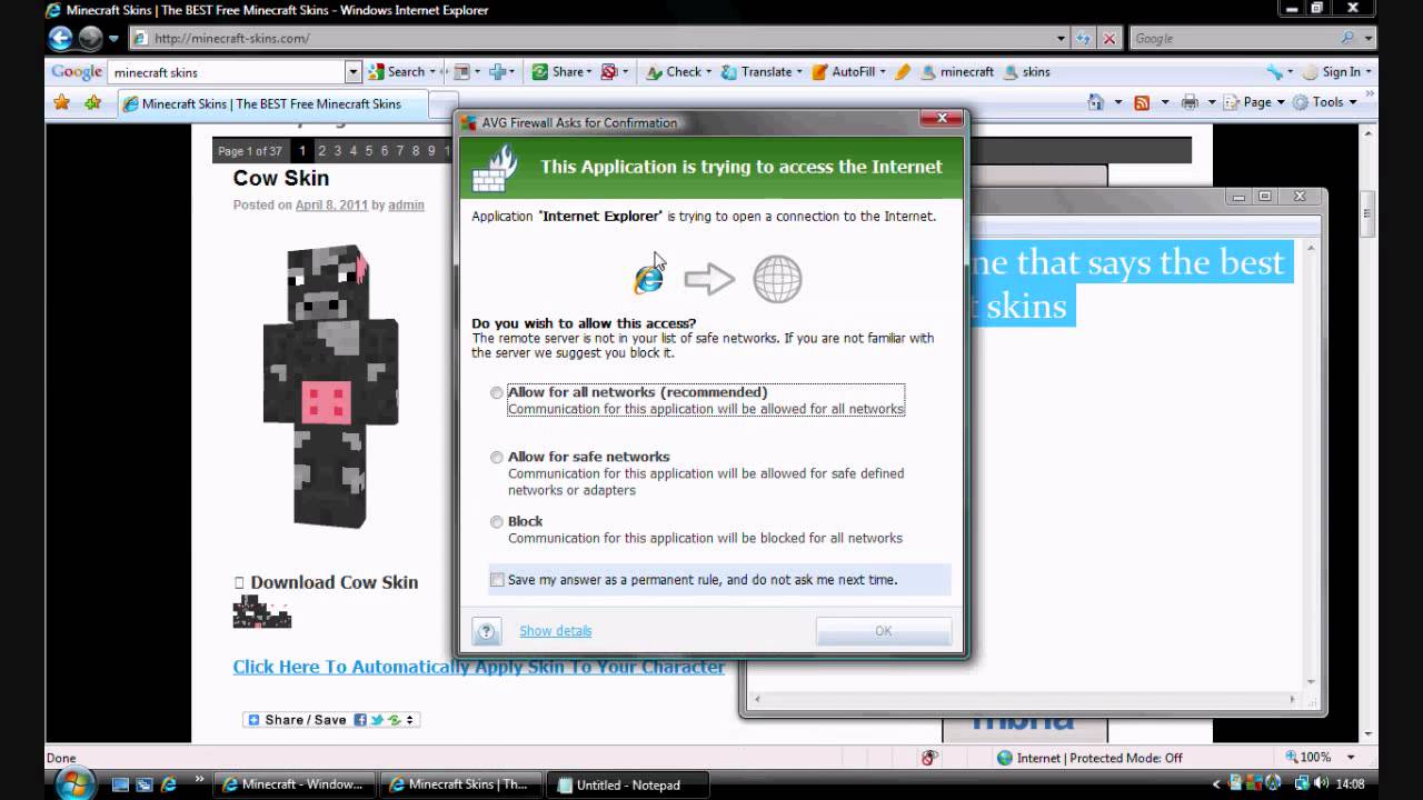 Minecraft - How To Download Skins [Updated] - YouTube
