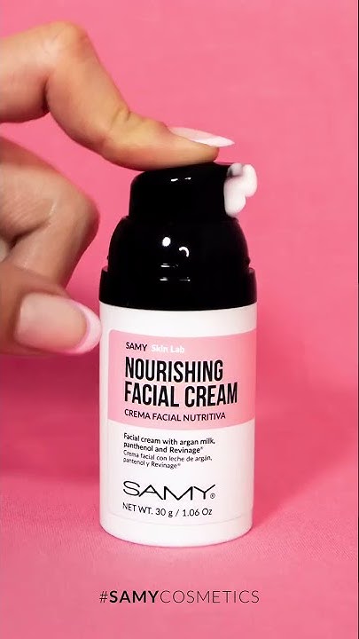 Crema facial nutritiva SAMY - YouTube