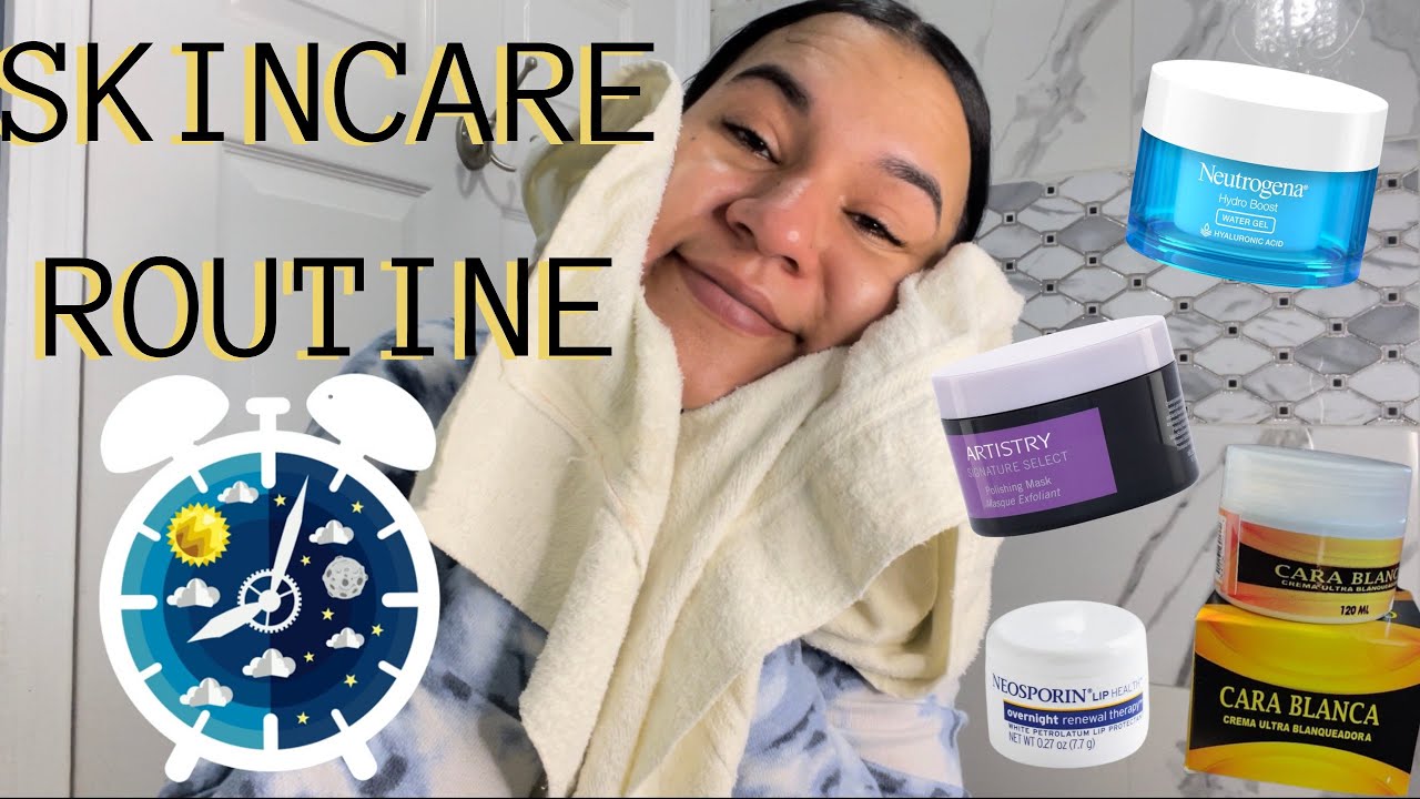 AM & PM Simple Skincare Routine - YouTube