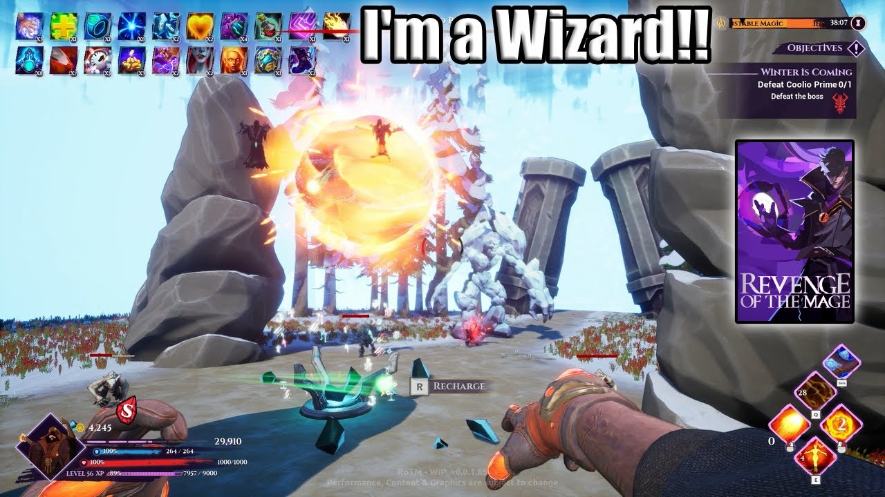 I am a Wizard!! | Revenge of the Mage - YouTube