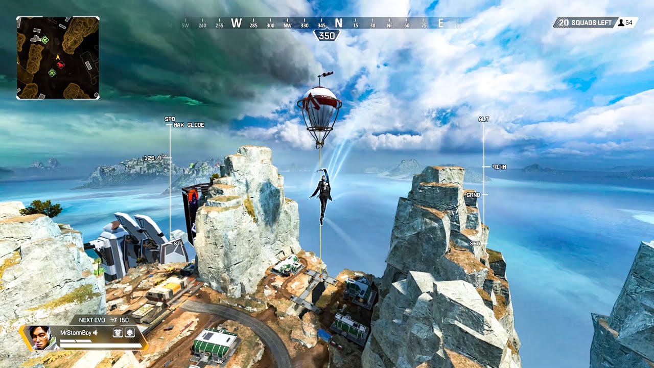 Meet The only jump tower in Storm point map - YouTube