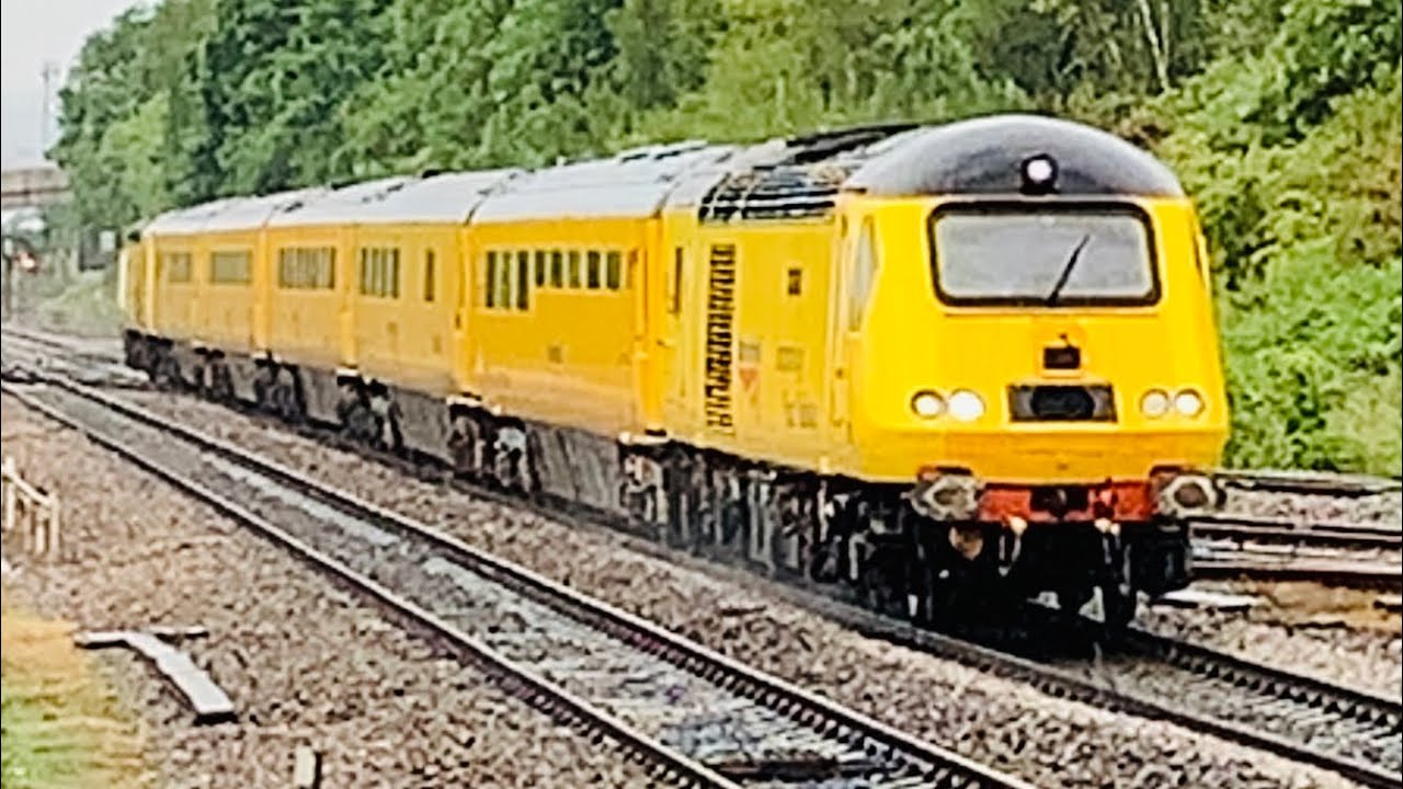 Network Rail HST Power Cars 43013+43062 At Meadowhall From Derby R.T.C ...