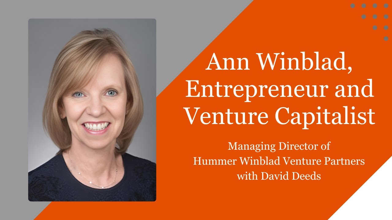 Ann Winblad, Entrepreneur and Venture Capitalist - YouTube