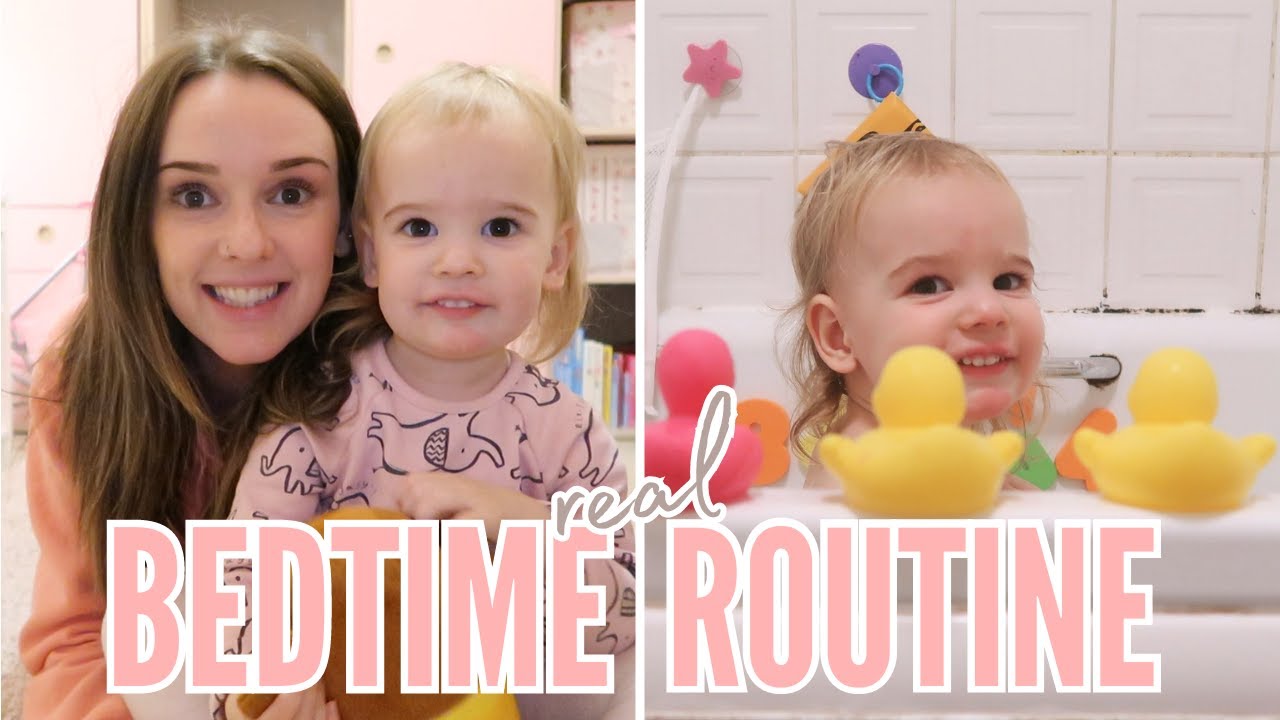 Real Toddler Bedtime Routine | Toddler Night Time Routine! - YouTube