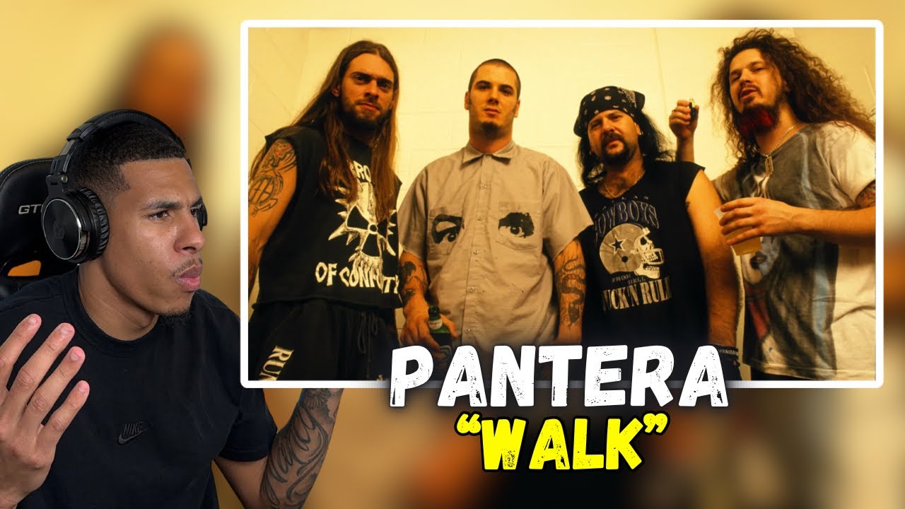 FIRST TIME HEARING Pantera - Walk | REACTION - YouTube