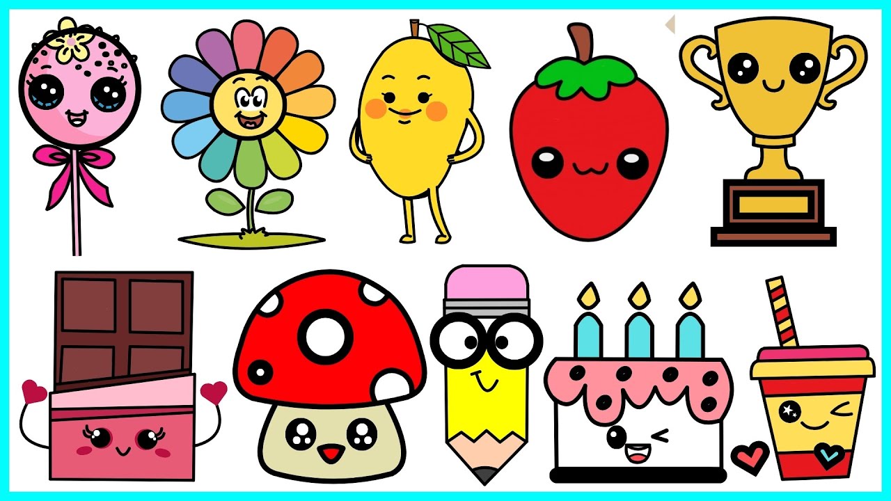 47 Minutes of Pure Drawing MAGIC for Kids Only! - YouTube