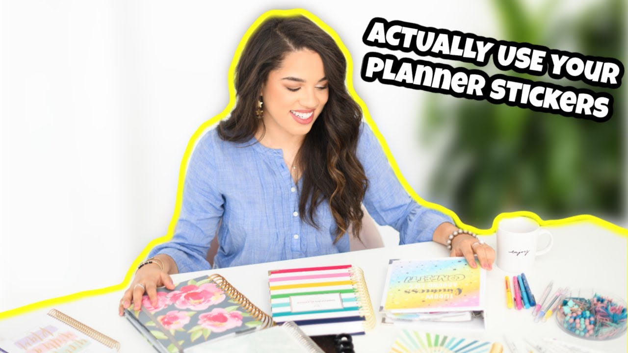 How To USE Stickers In Your PLANNER Tips To Help You Plan Your Week How To USE Stickers In Your PLANNER Tips To Help You Plan Your Week