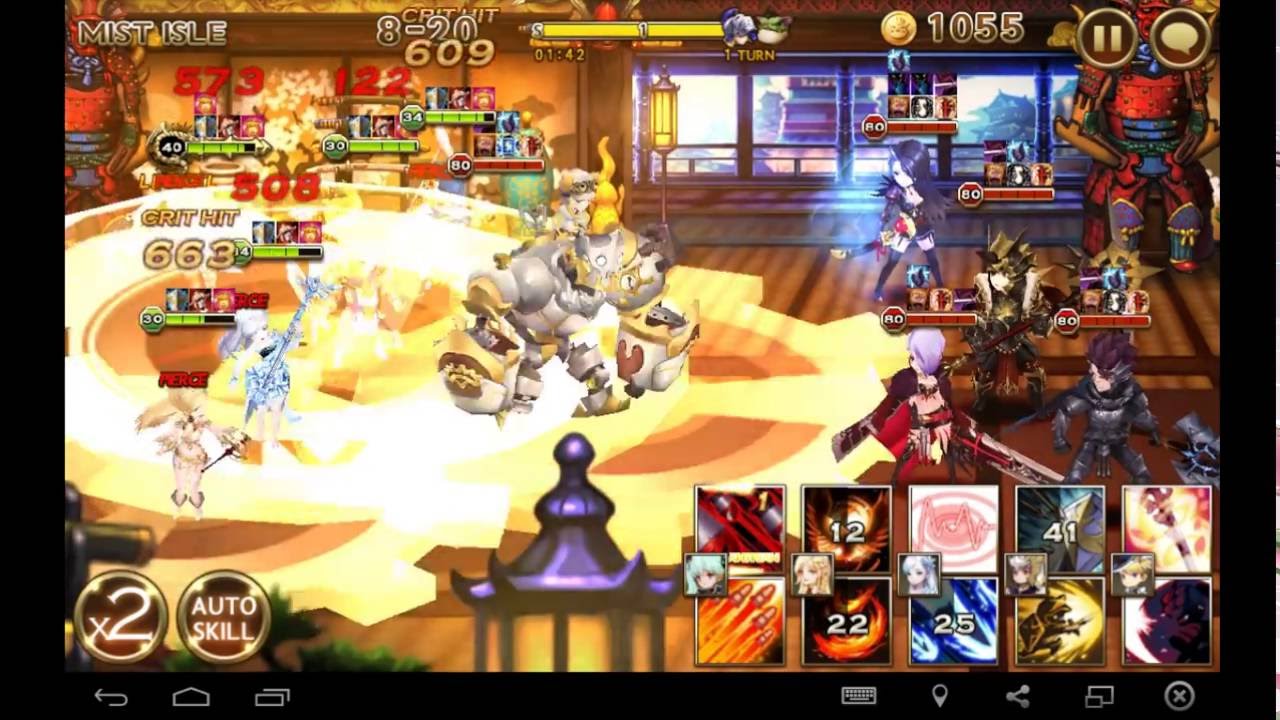 Seven Knights (Asia Server) : Adventure Mist Isle map 8-20 Clear 3 star ...