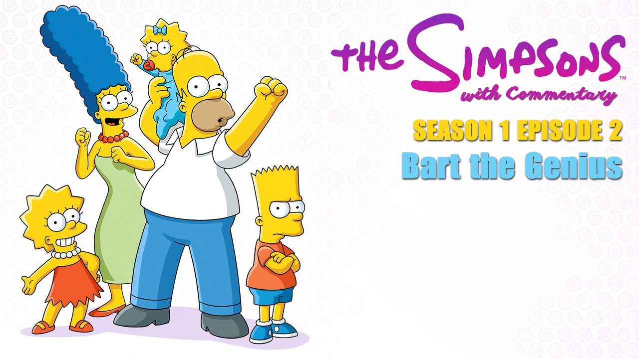 The Simpsons with Commentary Season 1 Episode 2 - Bart the Genius - YouTube