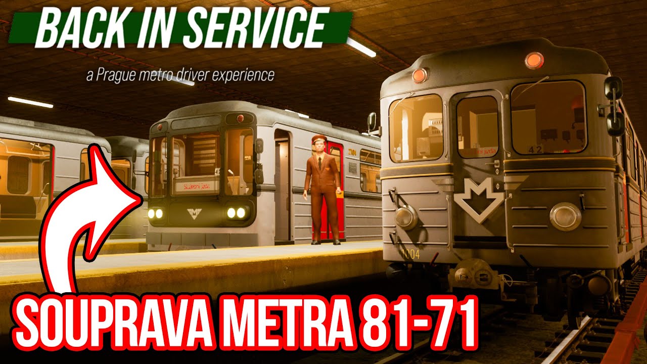 SOUPRAVA METRA 81-71 | Back in Service #03 - YouTube