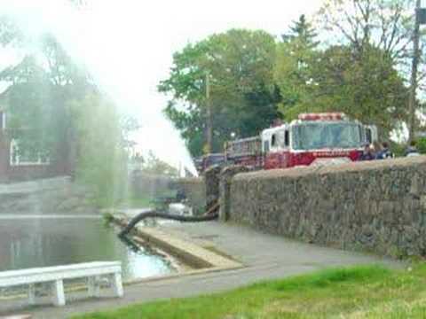 Marblehead Fire Department at Redd's Pond 1 - YouTube