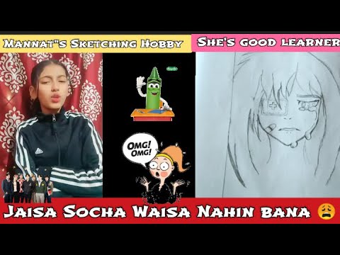 What I Drawn Today | Jaisa Socha Waisa Nahin bana 😩 | Drawing tutorial ...