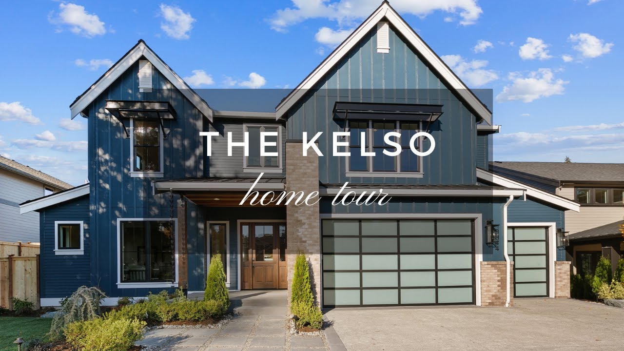 The Kelso Home Tour | Bellevue Modern Home | JayMarc Homes - YouTube