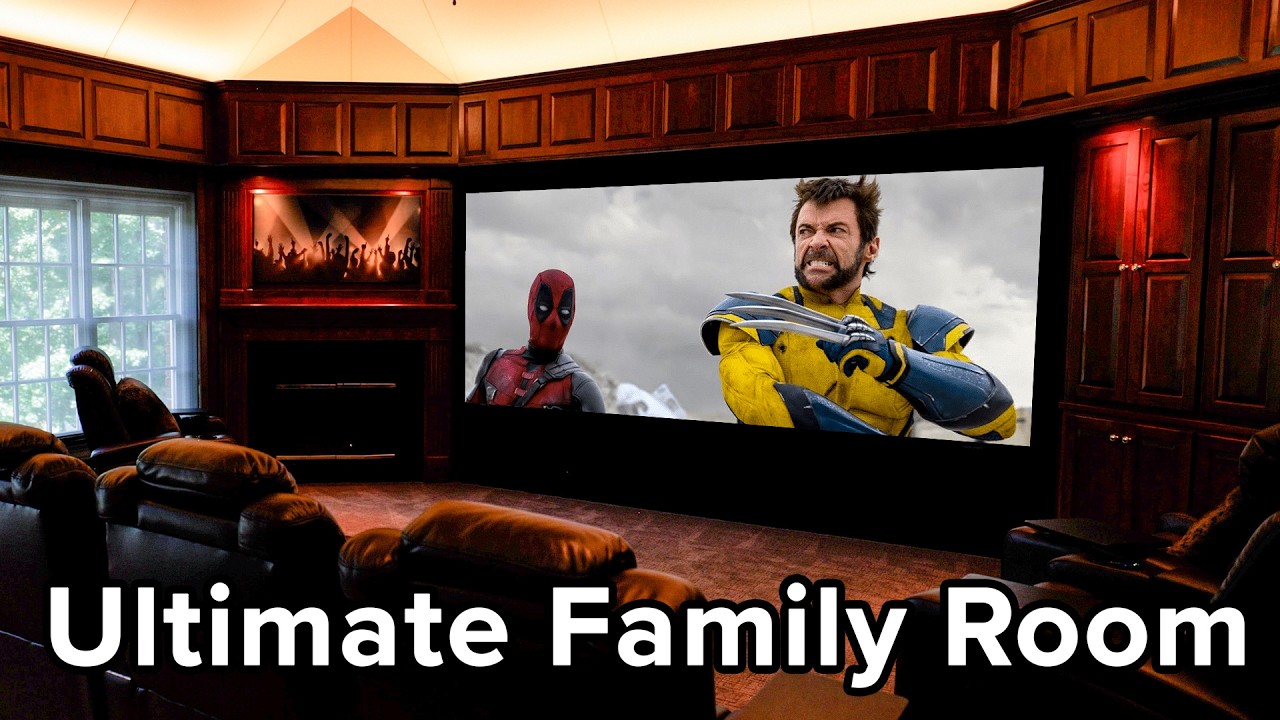 Ultimate Entertainment Space: Dolby Atmos Home Theater, Pool Table, and ...