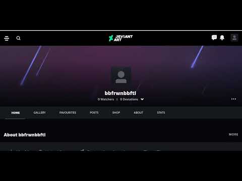 I created an account on deviantART - YouTube