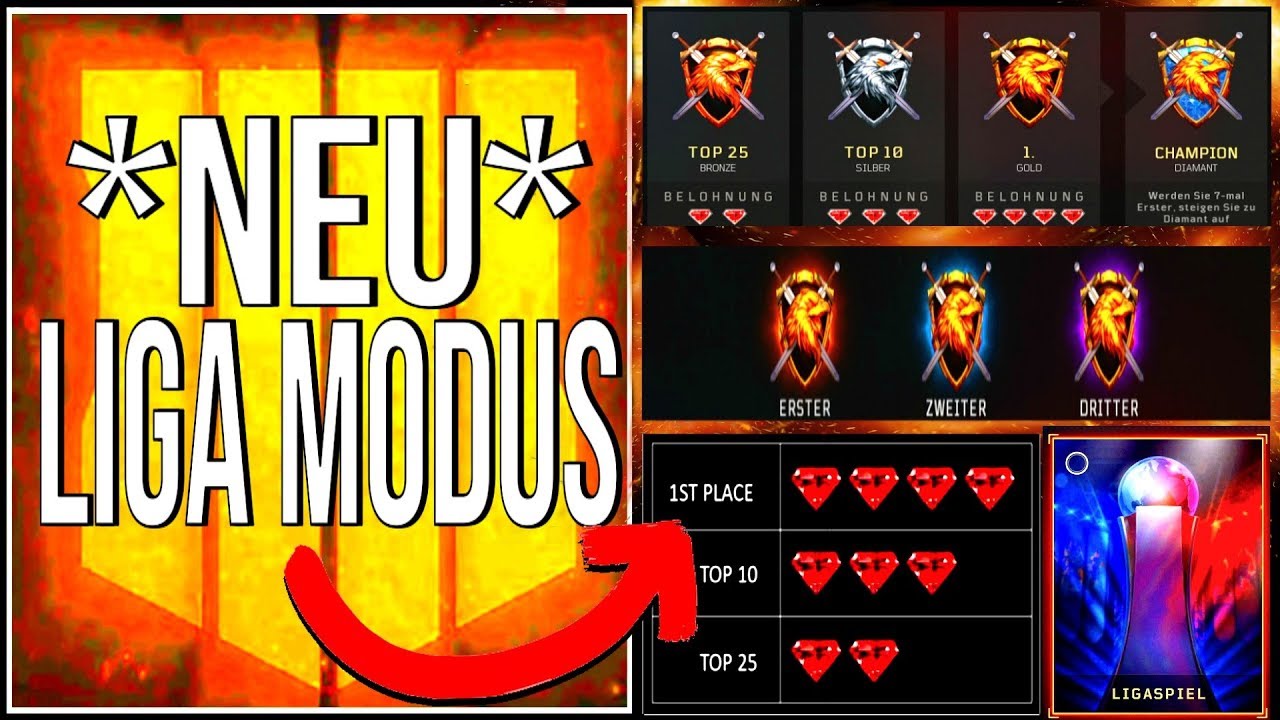 BO4 LIGA MODUS ERKLÄRT! LIGASPIEL in BO4 ist da! (bo4 news deutsch ...