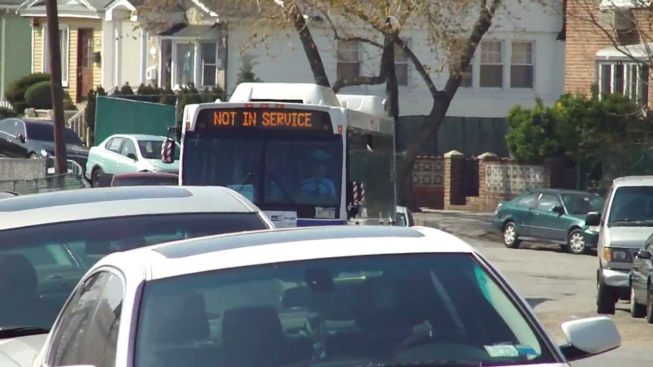 MTA NYCT Bus: 2009 Orion VII NG Training Bus #4542 on Cohancy St - YouTube