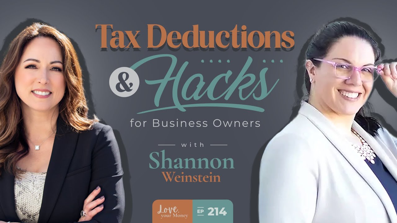 Tax Deductions & Hacks for Business Owners with Shannon Weinstein - YouTube