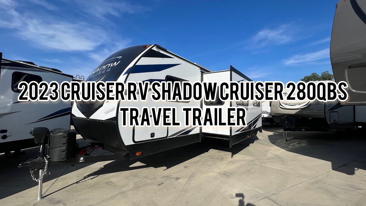2023 Cruiser RV Shadow Cruiser 280QBS Travel Trailer with Front Bedroom ...