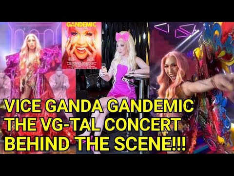 VICE GANDA GANDEMIC CONCERT BEHIND THE SCENE! VICE GANDA CONCERT ...